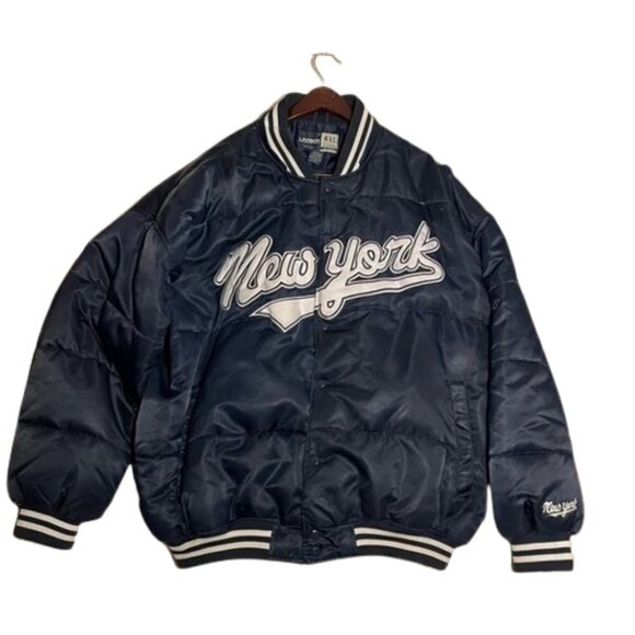 Vintage | Jackets & Coats | Vintage Bomber New York Winter Puffer Coat ...
